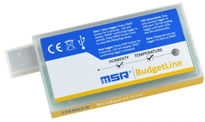 MSR84 Temperature and Humidity Data Logger with Display